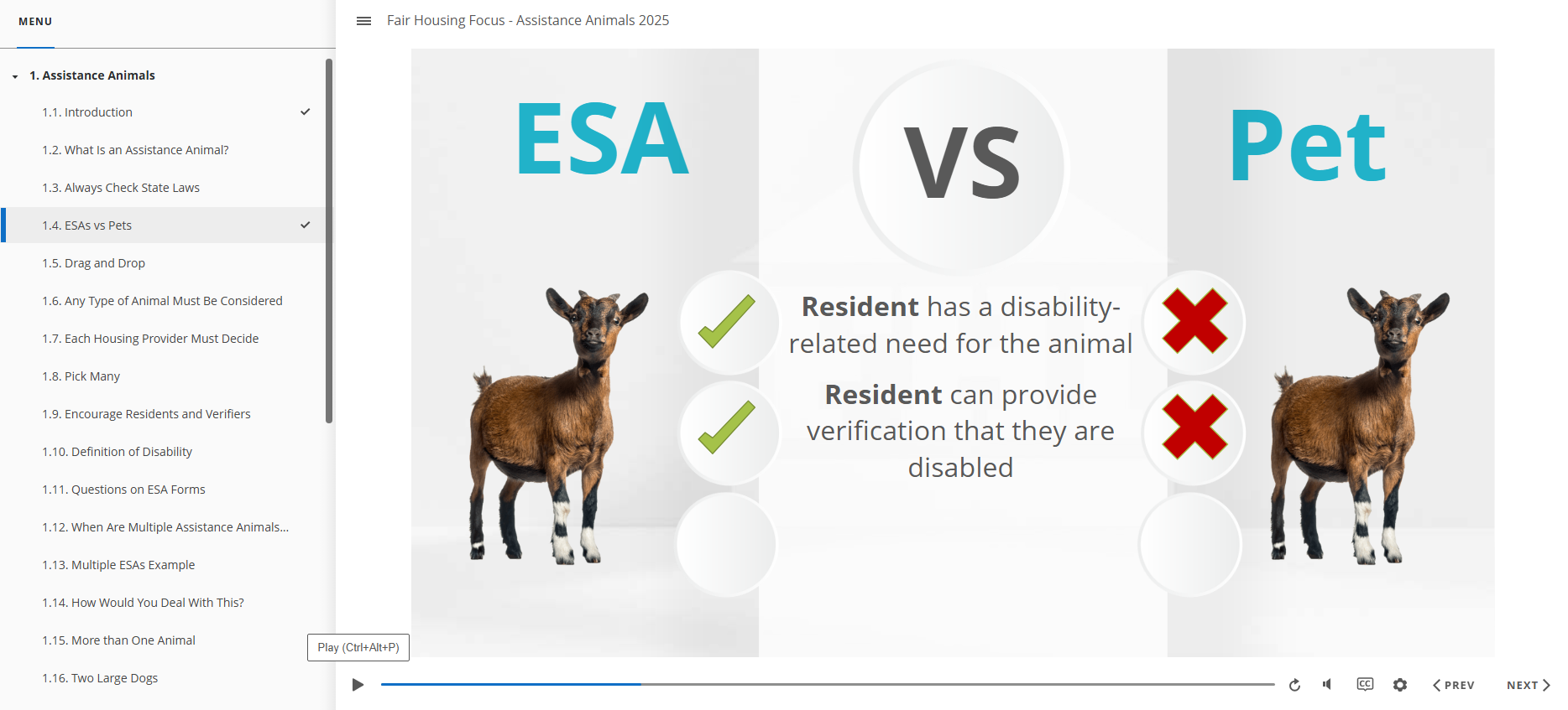 Group Account Purchase - Fair Housing Focus: Assistance Animals - The ...